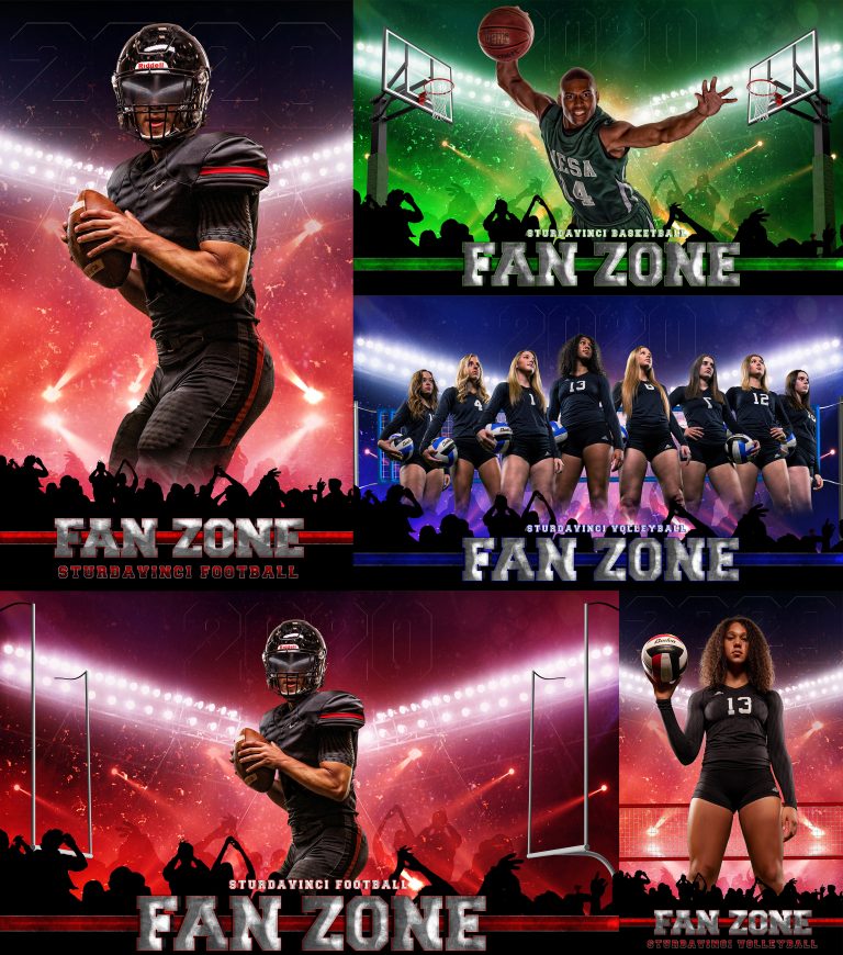 SturDaVinci Art Tools Fan Zone PSD Background